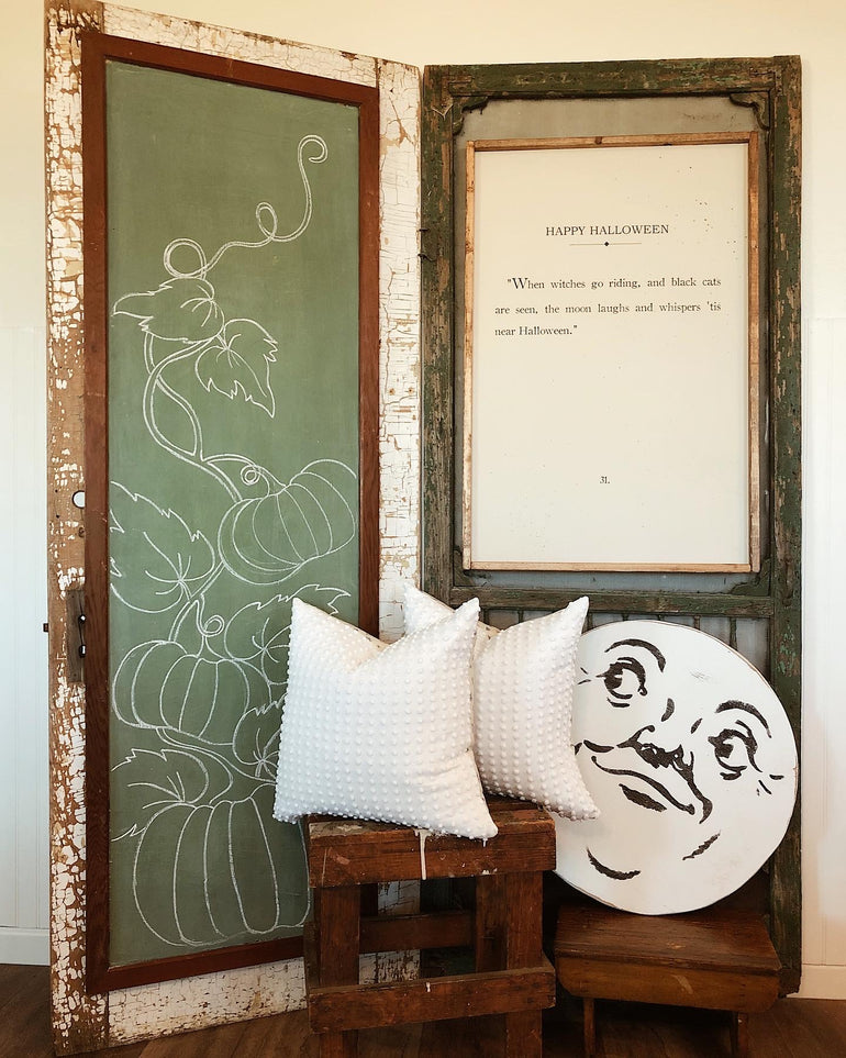 Vintage inspired book page signs handmade in our home...for yours ...